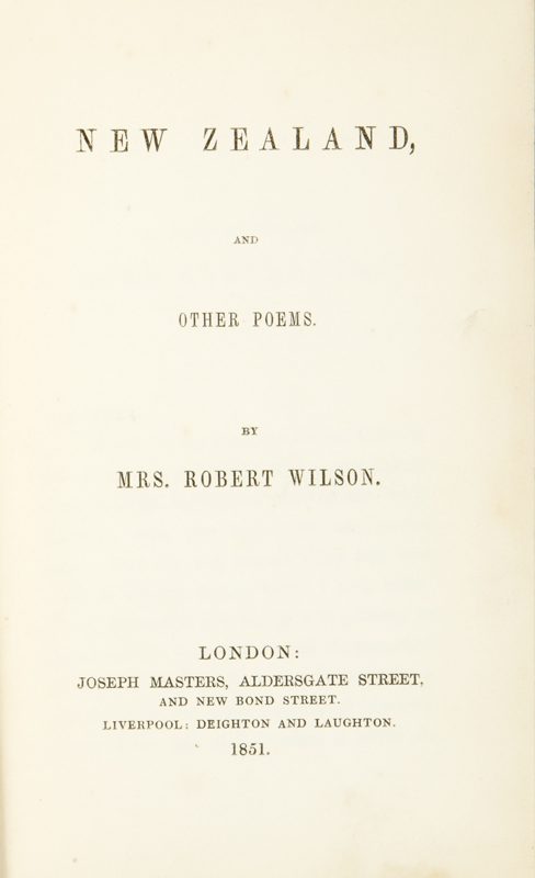 New Zealand, and other poems - Douglas Stewart Fine Books