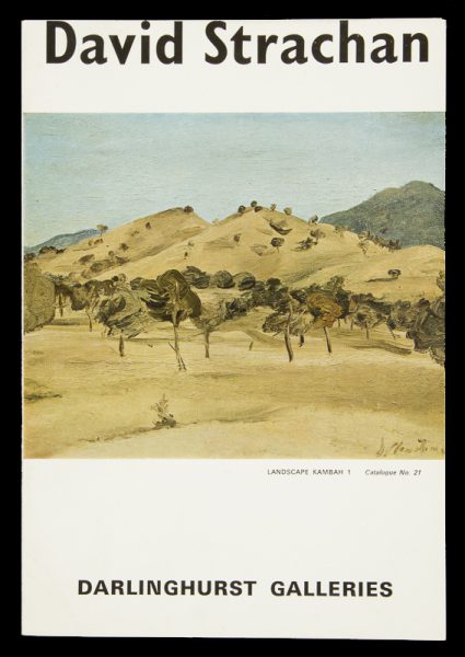 David Strachan - Douglas Stewart Fine Books