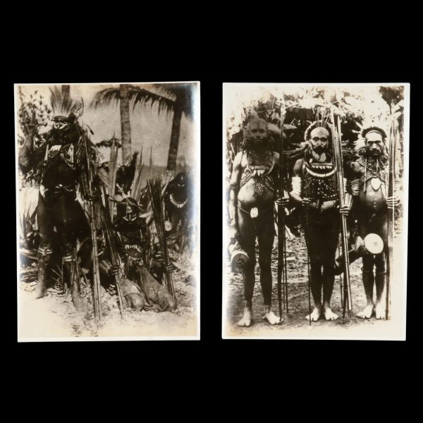Photographs of Marind-Anim people, southern Dutch New Guinea, circa ...
