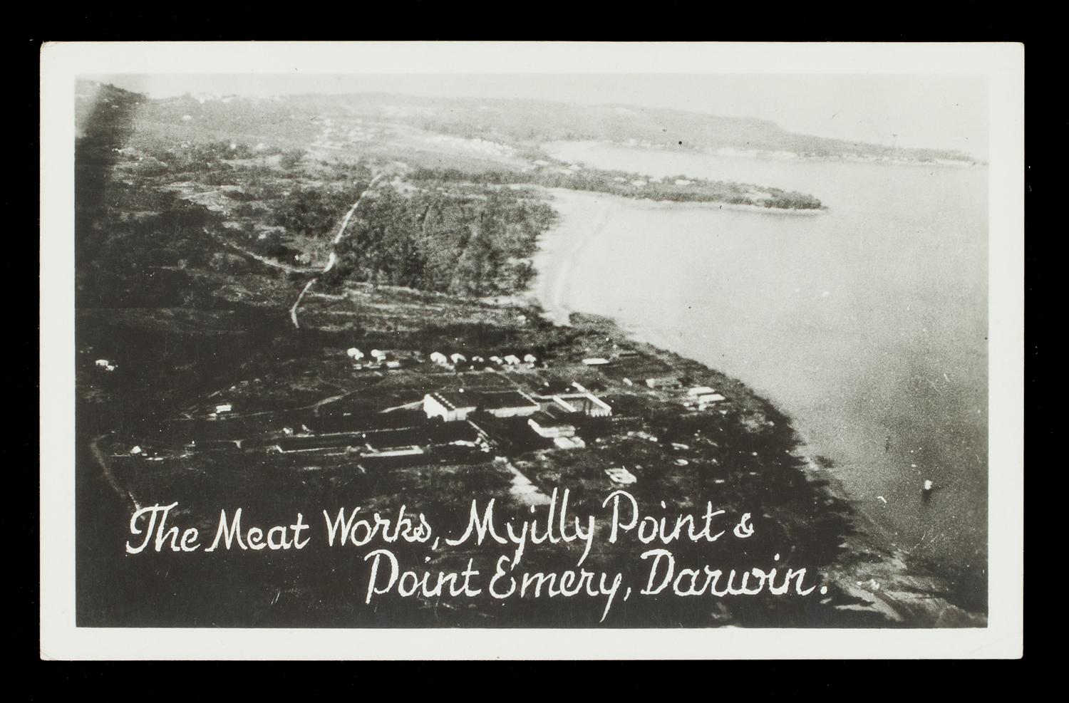 Aerial view of the Meat Works, Myilly Point and Point Emery, Darwin ...