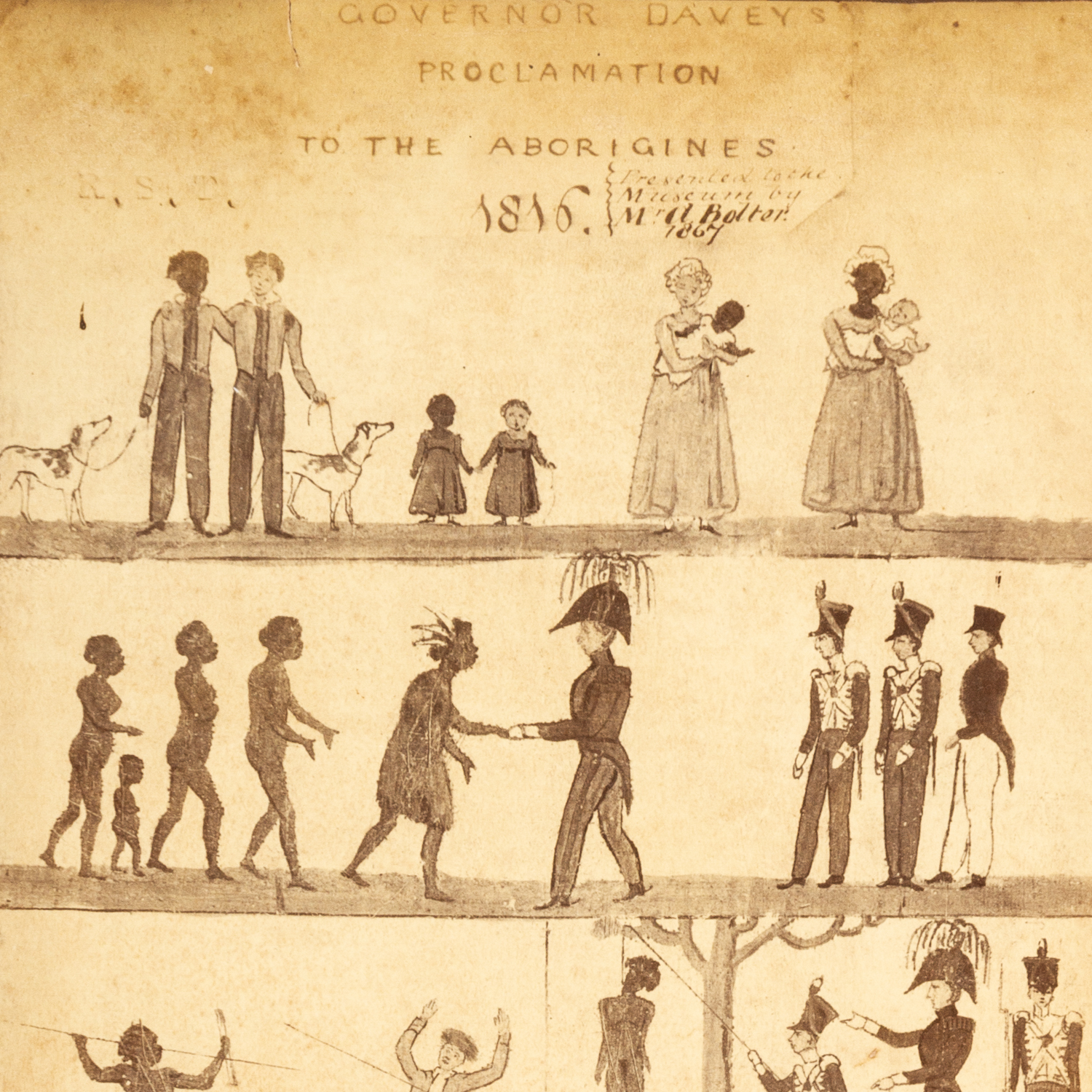 Governor Davey’s Proclamation to the Aborigines, 1816. Presented to the ...