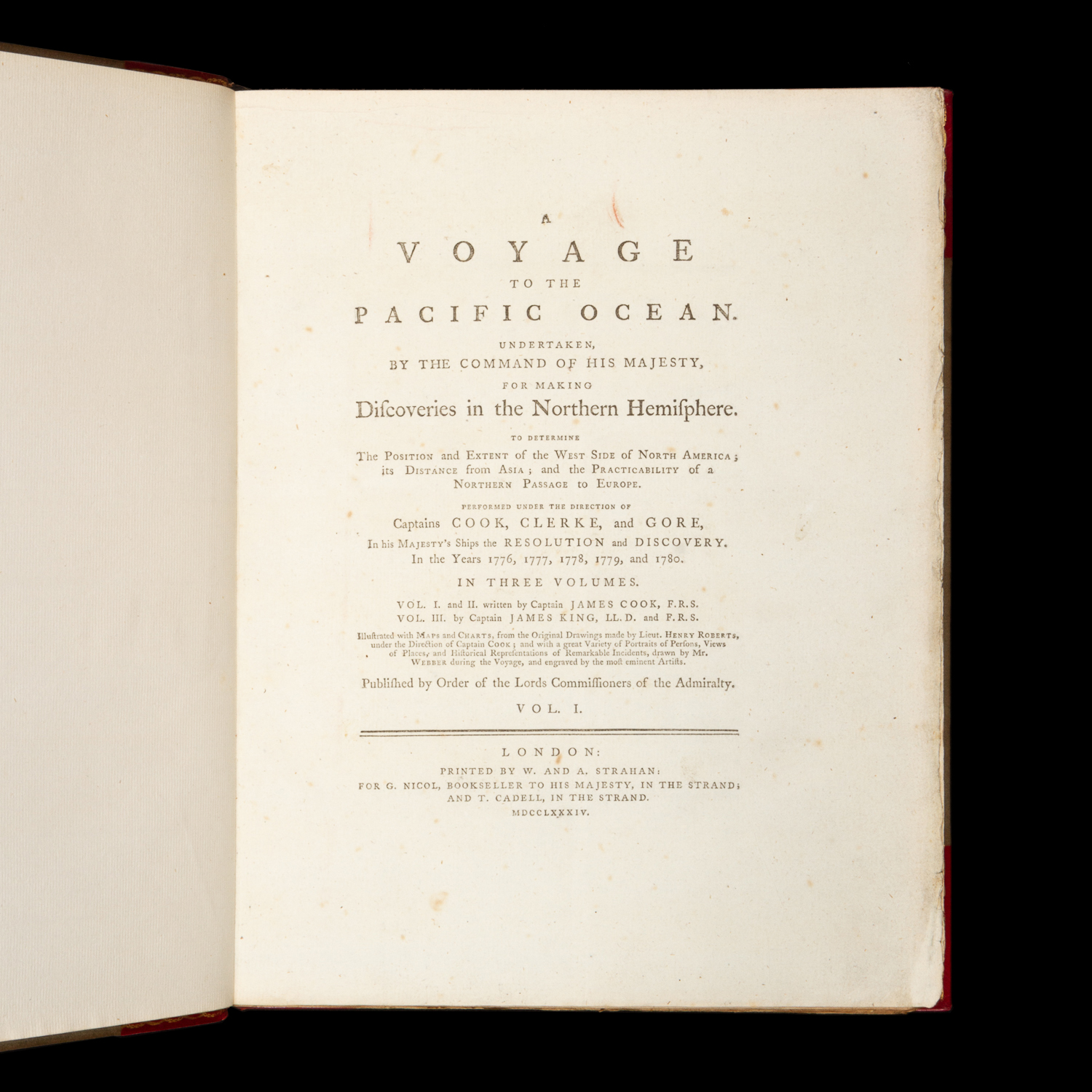 The three voyages of Captain James Cook - Douglas Stewart Fine Books