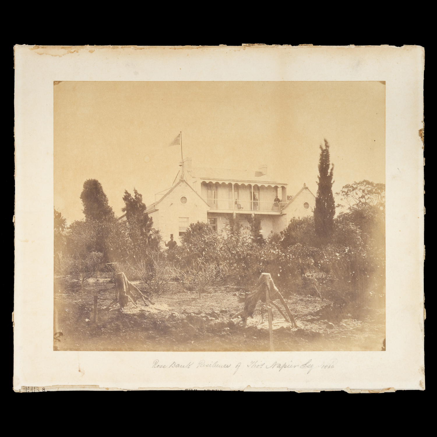[MELBOURNE] "Rosebank", residence of Thomas Napier Esq., 1866 ...