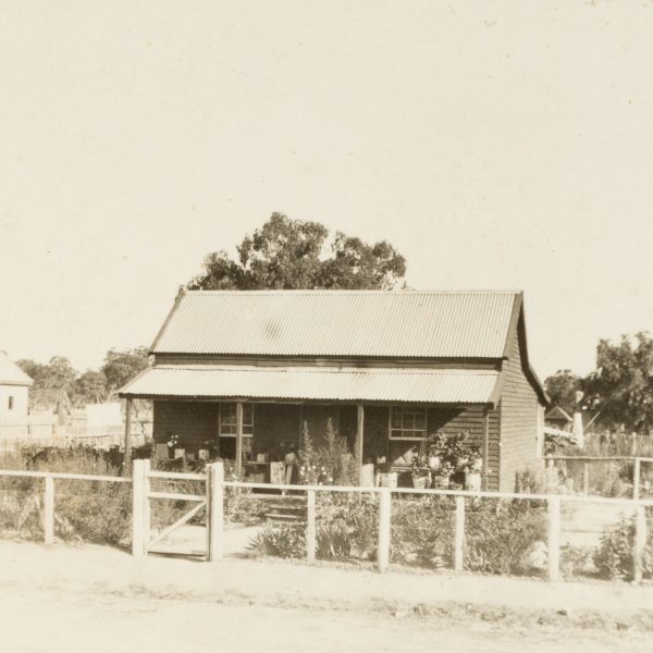 [CUMMERAGUNJA RESERVE] "One of the many houses of the Barmah settlement ...